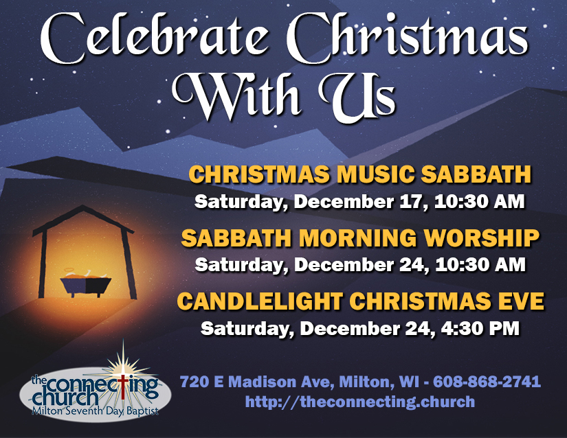 Celebrate Christmas with the Connecting Church – The Connecting Church